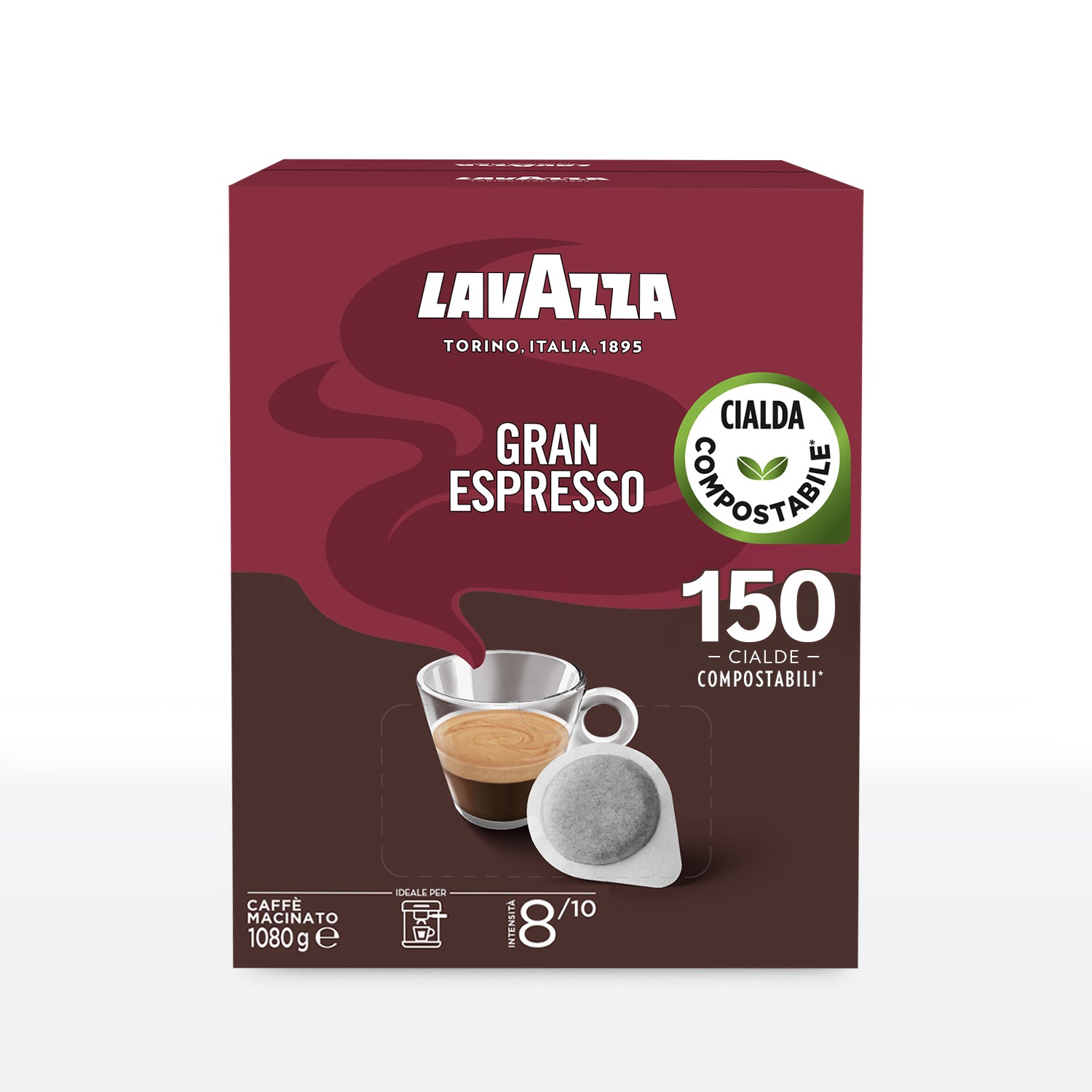 Scopri 150 Cialde 44mm gran espresso – Cialdein.com